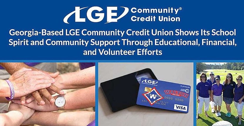 Georgia-Based LGE Community Credit Union Shows Its School Spirit and ...