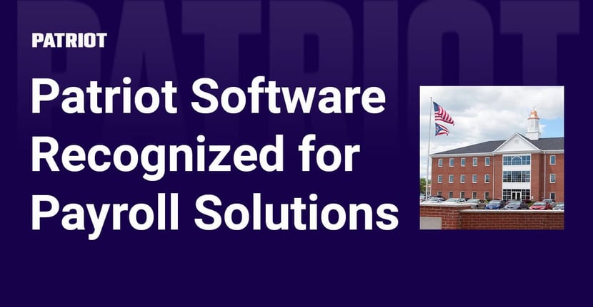 Patriot Software Recognized for Simplifying Small Businesses’ Payroll ...