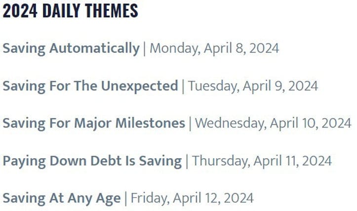 America Saves Week: 25 Tips to Jump-Start Your Savings