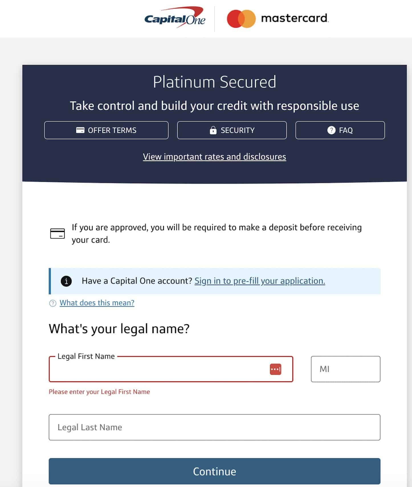 Capital One Platinum Secured Credit Card Review (June 2026)