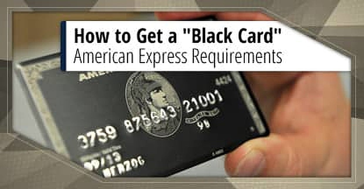 How to Get a Black Card – American Express® Requirements (Nov. 2025)