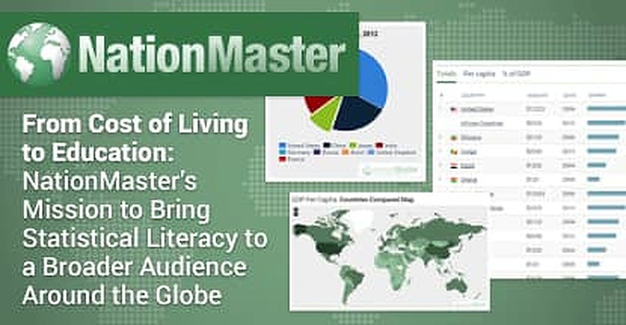From Cost of Living to Education: NationMaster’s Mission to Bring ...