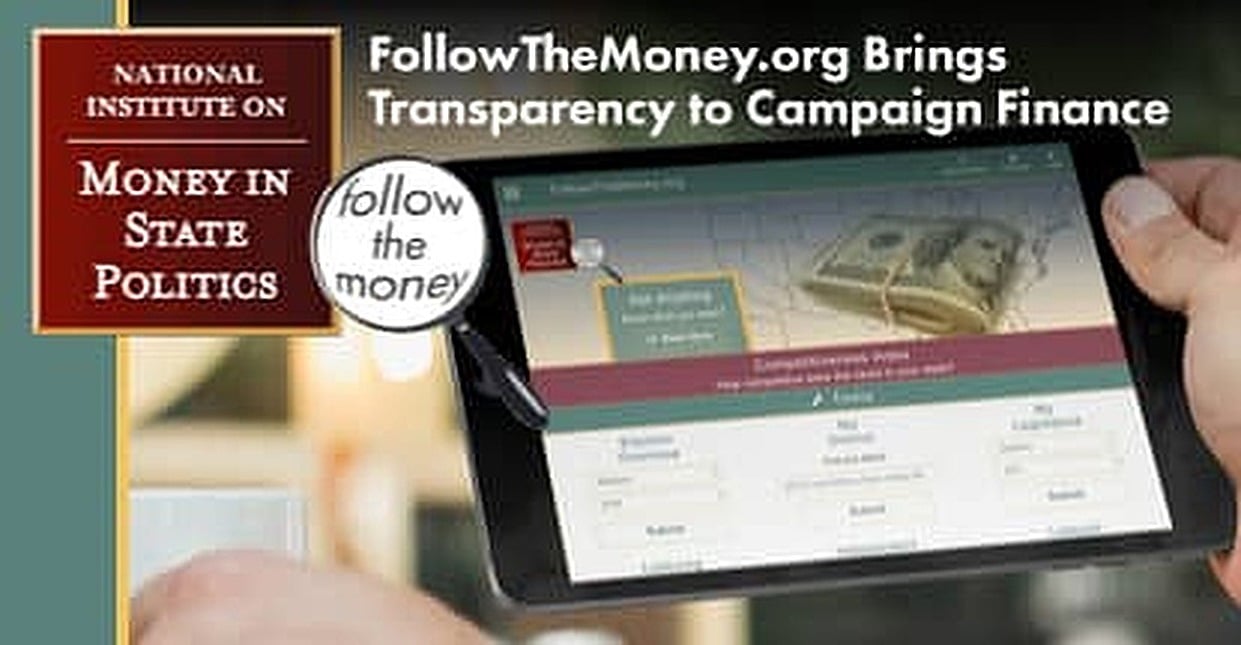FollowTheMoney.org Brings Transparency to Campaign Finance through ...