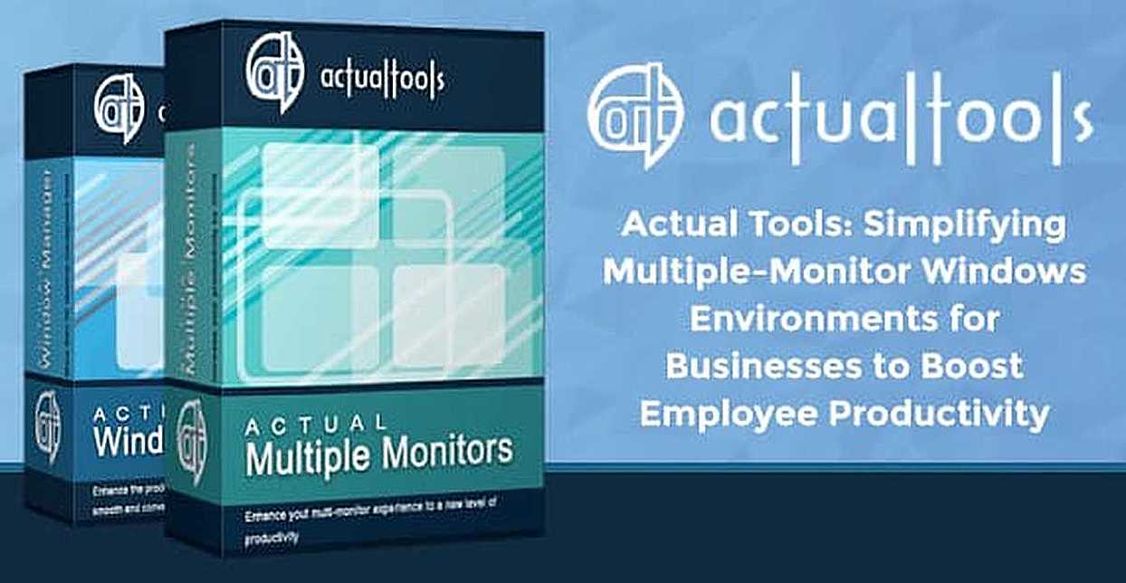 Actual Tools: Simplifying Multiple-Monitor Windows Environments for ...