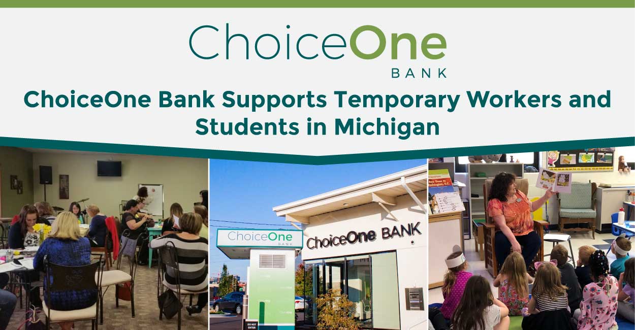 ChoiceOne Bank Contributes Time and Talent to Support Temporary ...