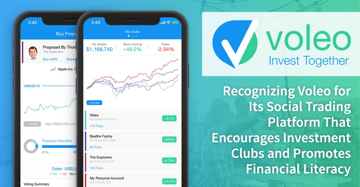 Recognizing Voleo for Its Social Trading Platform That Encourages ...