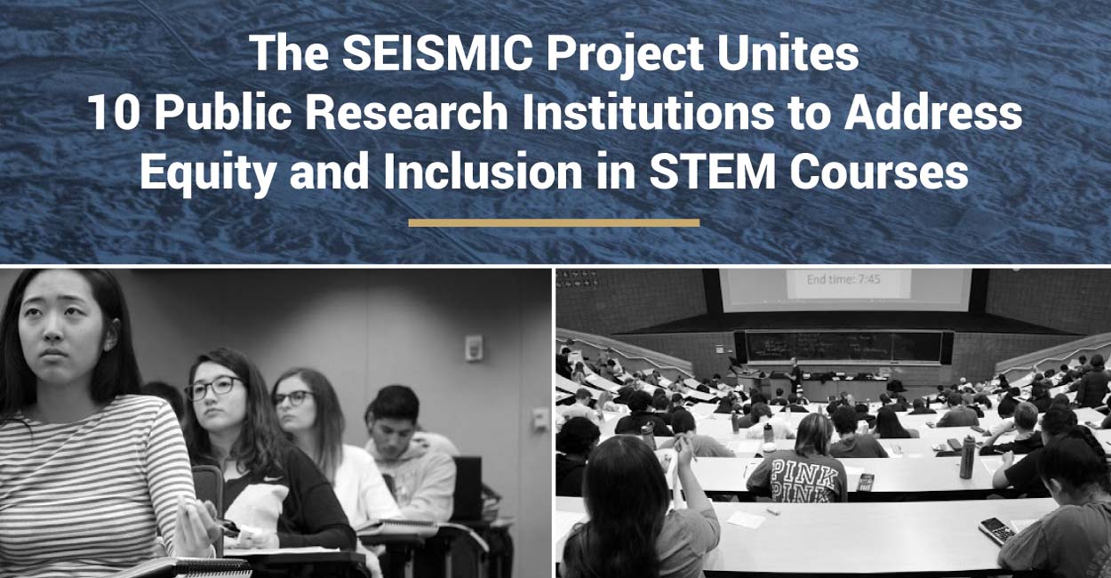 The SEISMIC Project Unites 10 Public Research Institutions to Address ...