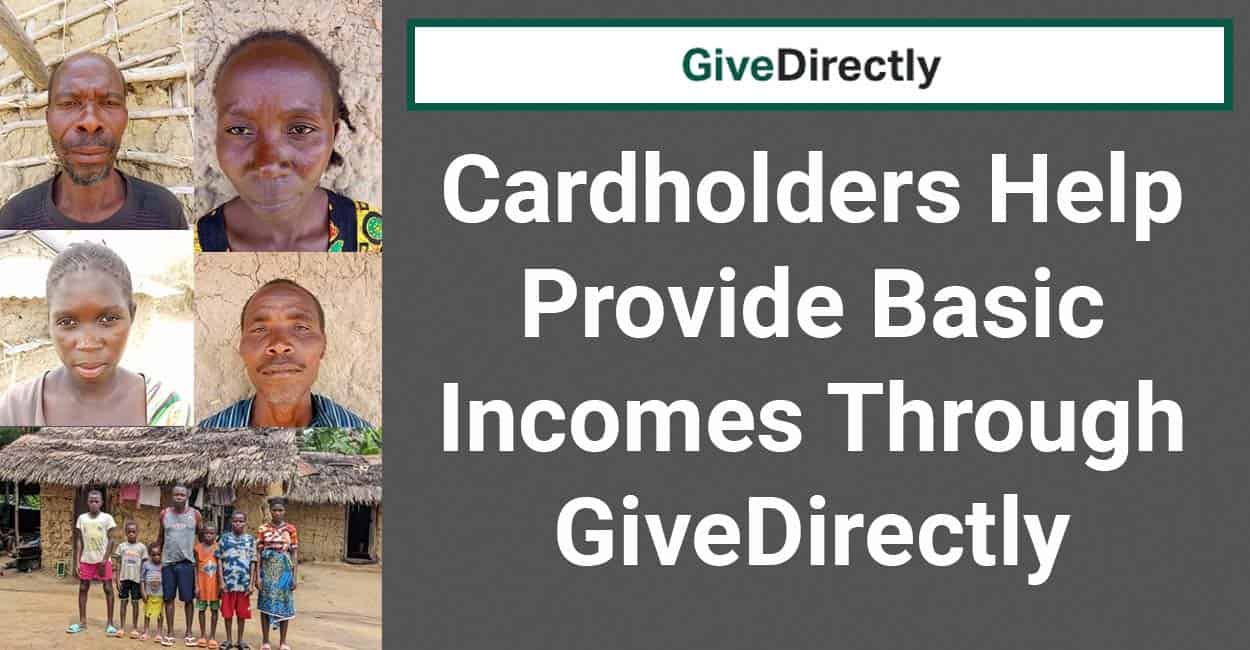 Cardholders Can Help Provide a Basic Income to the World's Poorest ...