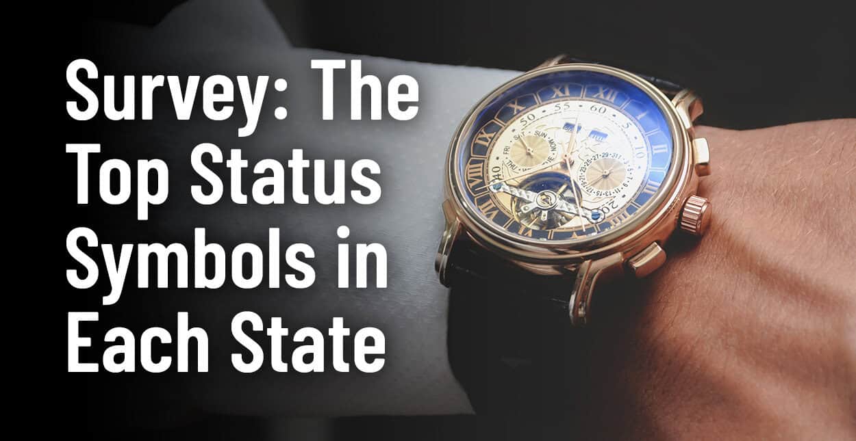 Vanity Values: Survey Reveals the Top Social Status Symbols in Each State