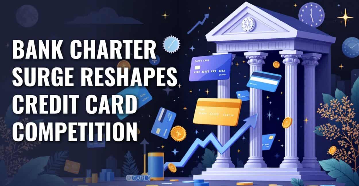 Bank Charter Surge Reshapes Credit Card Competition